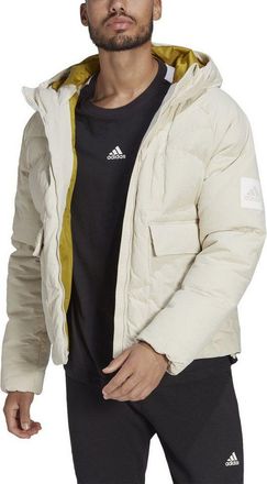 adidas Performance Winterjacke Winter-Daunenjacke Big Baffle Down weiss Herren
