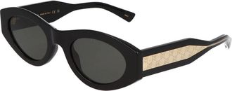Gucci Cat-Eye Sonnenbrille - - Accessories - unisex - Schwarzk - 52 MM