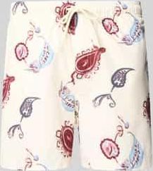 Jack & Jones Regular Fit Badeshorts mit Allover-Animal-Print Modell Maui