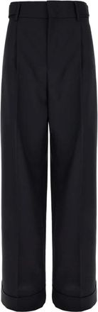 Alberta Ferretti Femme, Pantalons, Bleu, Taille: 40 FR Cropped Pantalons