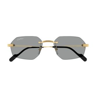 Cartier CT0616S Sunglasses - Gold