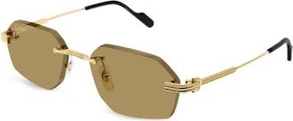 Cartier CT0616S Sunglasses - Gold