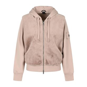 Moose Knuckles Roslyn Bunny Sweat &agrave; capuche - Femme - Sweatshirts et sweats &agrave; capuche - Rose - Taille: 38 FR