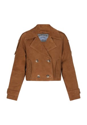 Dreimaster Dreimaster Jacke Frauen Cognac