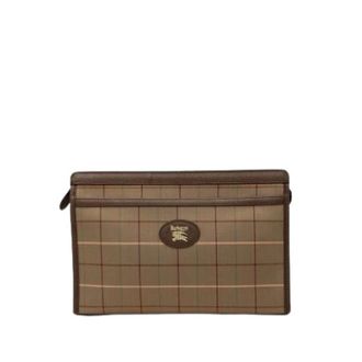 Burberry Sac bandouli&egrave;re Pre-owned en toile - Femme - Pre-owned - Brun - Taille: ONE Size