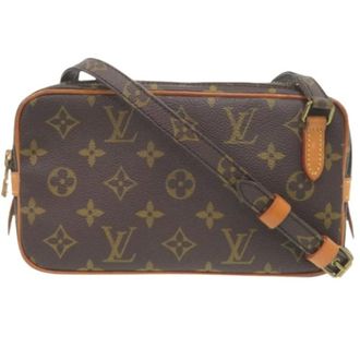 Louis Vuitton Sac bandouli&egrave;re en toile Monogram Pre-owned - Femme - Pre-owned - Brun - Taille: ONE Size