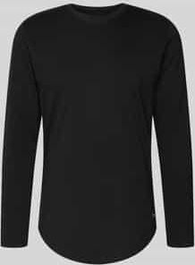 Jack & Jones Longsleeve mit geripptem Rundhalsausschnitt Modell ENOA