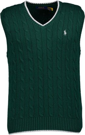 Polo Ralph Lauren Herren Pullunder grün unifarben