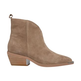 Alma En Pena Flacher Stiefelette mit Front&ouml;ffnung - - Shoes - Damen - Beige - 36 EU