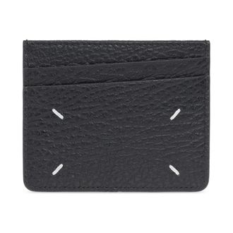 Maison Margiela Leder Kartenetui - - Accessories - Herren - Schwarzk - ONE SIZE