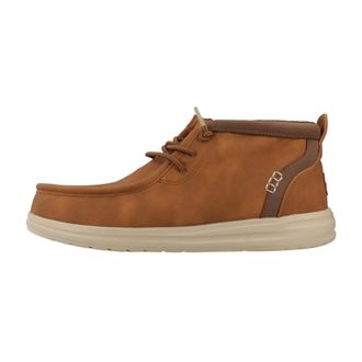 Hey Dude Bottes &agrave; Lacets Classiques - Homme - Chaussures - Brun - Taille: 43 EU