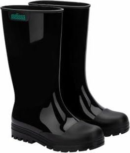 Melissa Femme Welly Ad Botte de Pluie, Noir/Blanc, 37 EU