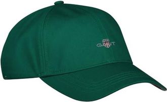 GANT Shield Cotton Twill Cap Casquette de Baseball, Vert Beurre, Taille Unique Mixte
