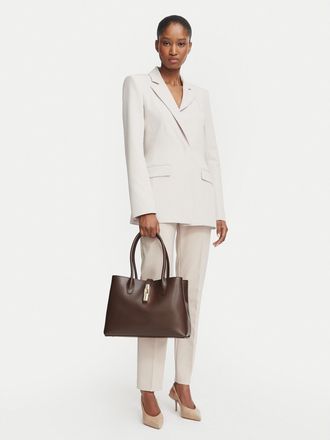 Furla Handtasche Furla Goccia M WB01978 ARE000 4284S Dunkelbraun