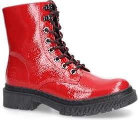 Dockers by Gerli Bottines classiques pour femme, semelle intérieure amovible, Rouge clair 710, 41 EU