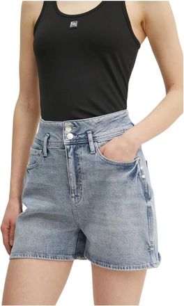 Emporio Armani Femme, Shorts, Bleu, Taille: W24 Denim Shorts