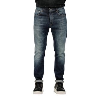 Dondup Dunkle Denim Karotten-Passform Jeans - - Jeans - Herren - Blau - W33