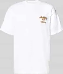 Carhartt Work in Progress Regular Fit T-Shirt mit Motiv-Print auf der R&uuml;ckseite