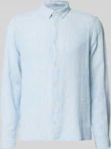 Review Regular Fit Freizeithemd aus Leinen-Viskose-Mix