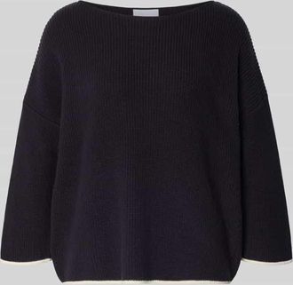 Comma Strickpullover mit 3/4-&Auml;rmel
