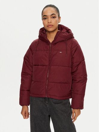 Tommy Jeans Winterjacke Vail DW0DW18841 Dunkelrot Regular Fit