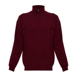 Lisa Yang Augustus Kaschmirpullover - - Knitwear - Herren - Rot - 2XL