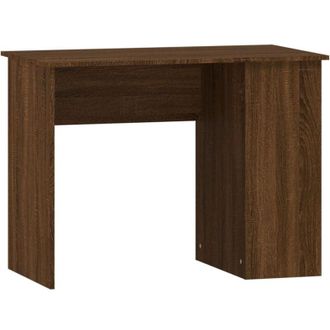 Les Tendances Bureau chêne marron 100x55x75 bois dingénierie