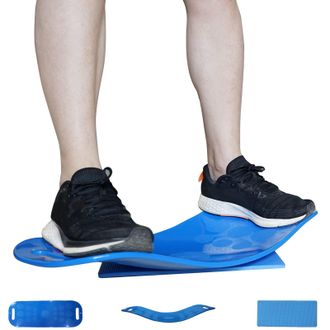 Generic KEEN Balance Simply Board mit Workout-Matte - Yoga Fitness Balance Board f&uuml;r Core Training