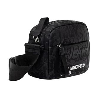 Karl Lagerfeld Jeans G&uuml;rteltasche - - Bags - Herren - Schwarzk - ONE SIZE