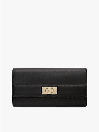 Tommy Hilfiger Portefeuille Modern &agrave; fermoir Turn Lock TH