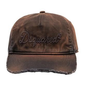 Dsquared2 Baseball Cap - - Accessories - Herren - Braun - ONE SIZE