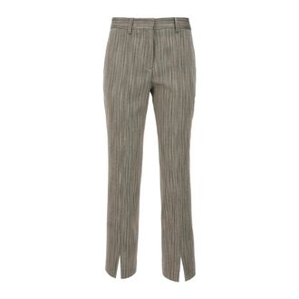 Paul Smith Straight Hosen - - Trousers - Damen - Grau - XS