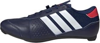 adidas Unisex Chaussure de Cyclisme Heritage Road, Dark Blue/Cloud White/Pure Ruby, 47 1/3