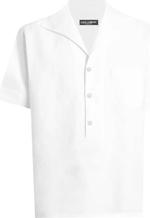 Dolce & Gabbana chemise &agrave; col ch&acirc;le - Blanc