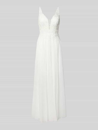 Mascara Brautkleid mit Spitzenbesatz