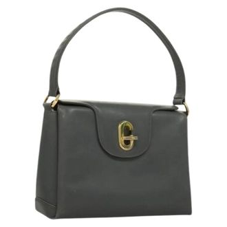 Gucci Pre-owned Lederhandtasche - - Pre-owned - Damen - Grau - ONE SIZE