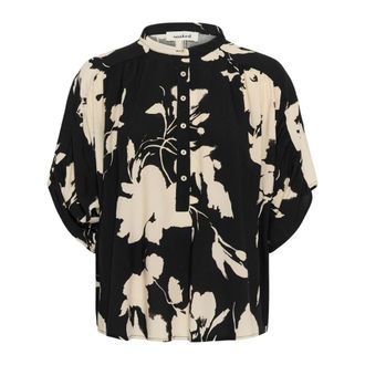 Soaked In Luxury Arjana Bluse - - Blouses & Shirts - Damen - Mehrfarbig - S