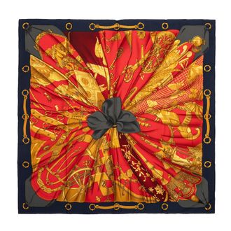 Herm&egrave;s T&uuml;cher & Schals - Scarf - Gr. unisize - in Rot - f&uuml;r Damen