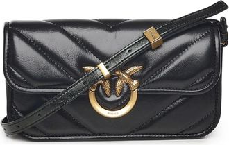 Pinko Pinko, Femme, Sacs, Noir, Taille: ONE Size Love Bag Box Baguette