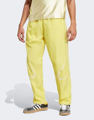 adidas Originals Adicolor 2000s - Pantalon de survêtement - Soufre/jaune poudré