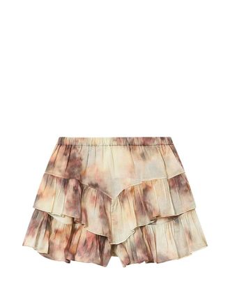 Isabel Marant Jocadia short &agrave; volants
