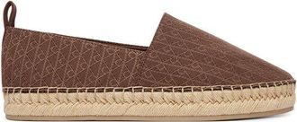 Calvin Klein Espadrilles Oblique Espadrille Aop HW0HW02933 Braun
