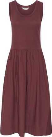 Part Two Femme, Robes, Brun, Taille: 38 FR Midi Robes