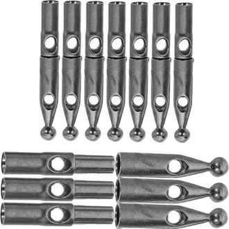 Milisten 20 Pièces Accessoires Pour Parapluies Parapluie à La Détrempe Accessoires De Dextérieur Gothique à Long Manche Portable Avec Support Métal