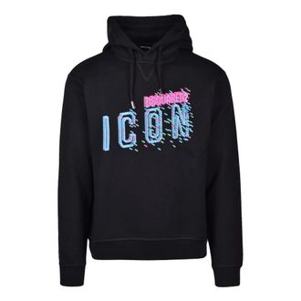 Dsquared2 Felpa con cappuccio - - Sweatshirts & Hoodies - Herren - Schwarzk - L