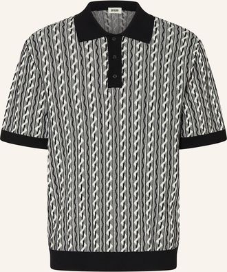 Drykorn Drykorn Strick-Poloshirt Tamian Relaxed Fit schwarz