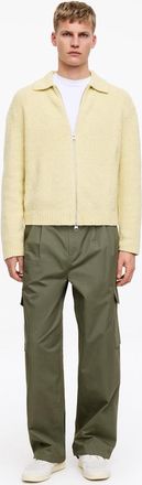 Arket Weite Cargohose -Gr&uuml;n