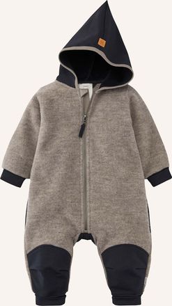 Hessnatur Hessnatur Wollfleece Overall grau