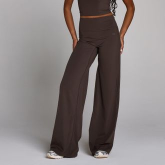 MyProtein Pantalon large Tempo MP femme tall - Cacao - XS