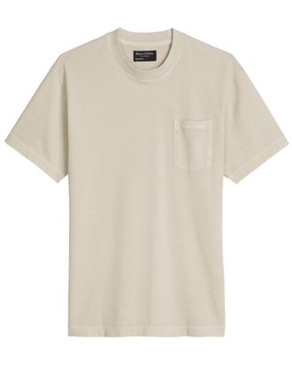 Marc O'Polo Garment Dyed T-Shirt mit Brusttasche, Relaxed Fit in